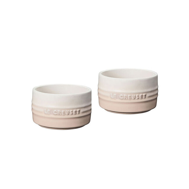 Set of 2 Stackable Stoneware Ramekins | Le Creuset
